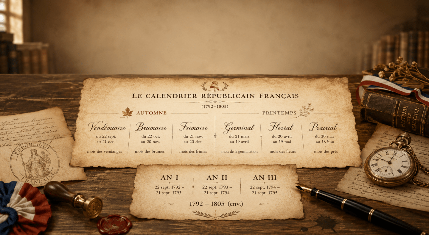 Years and Months of the Republican Calendar – My French Lineage